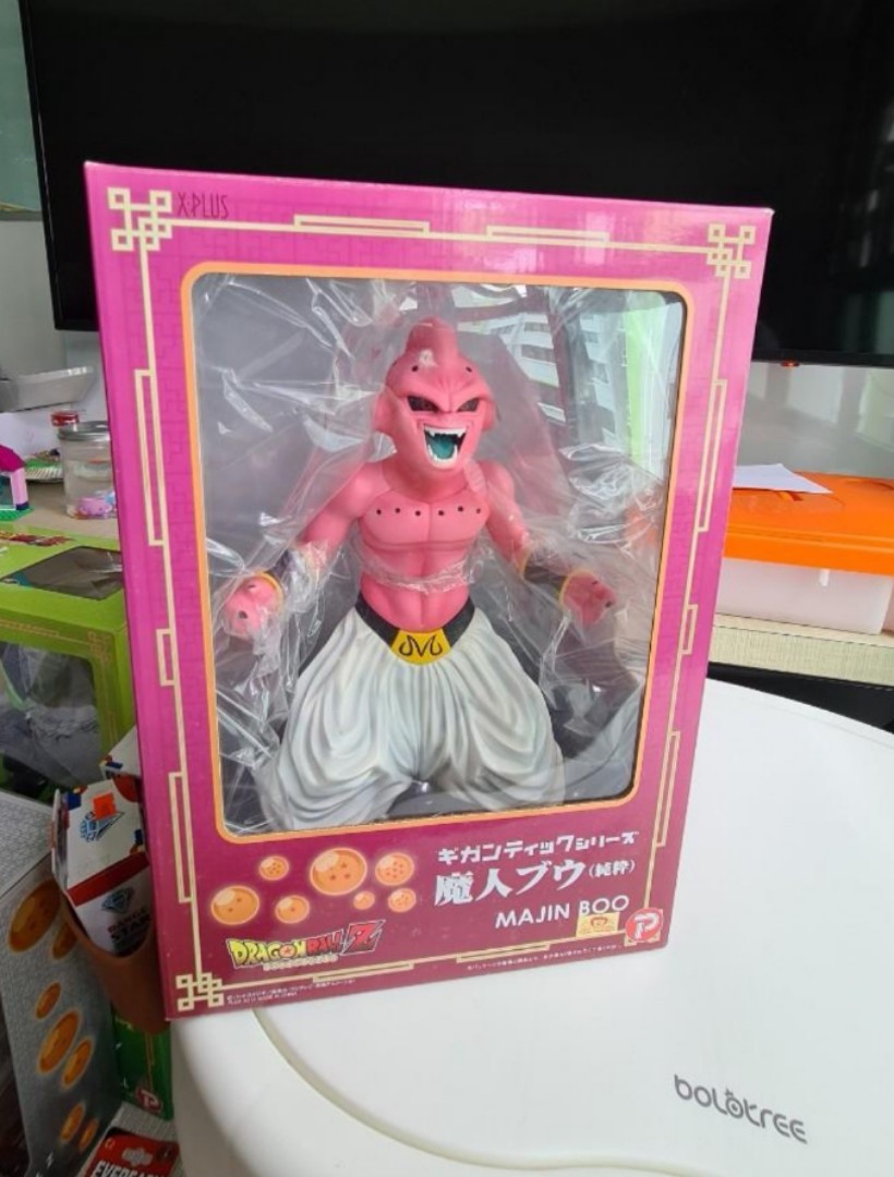 X-plus gigantic series majin boo, majin bu kid dragonball figure ...
