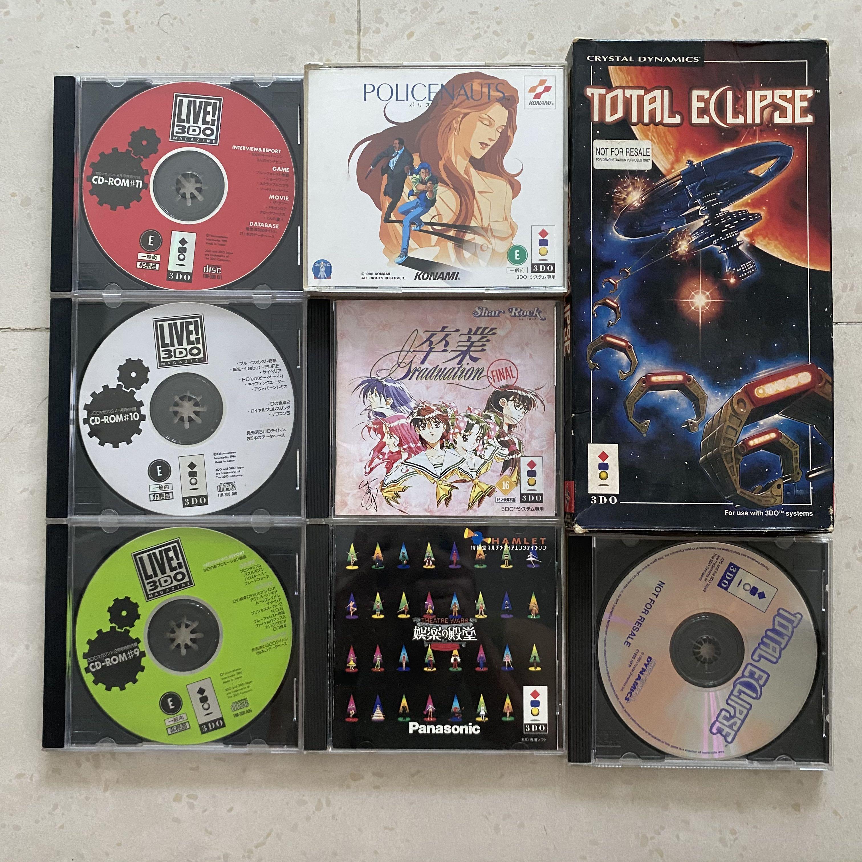 3DO model FZ-10 with RARE Memory unit (JP version), Video Gaming, Video ...