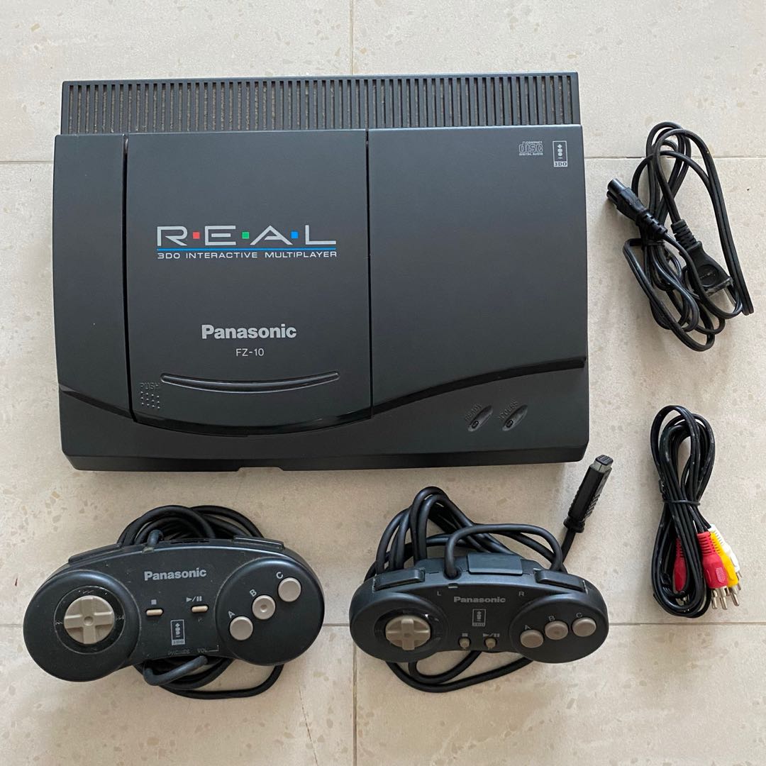 3DO model FZ-10 with RARE Memory unit (JP version), Video Gaming, Video ...