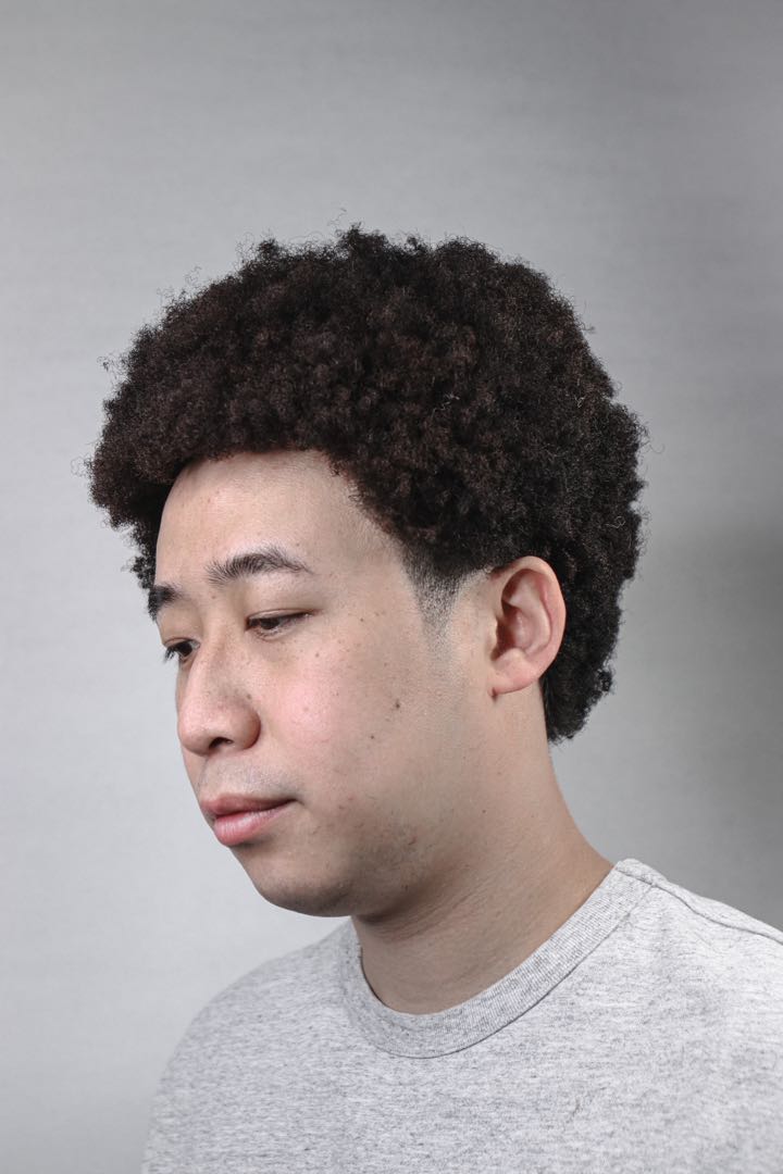 黑人燙 Asian Afro Perm, 男裝, 外套及戶外衣服 - Carousell