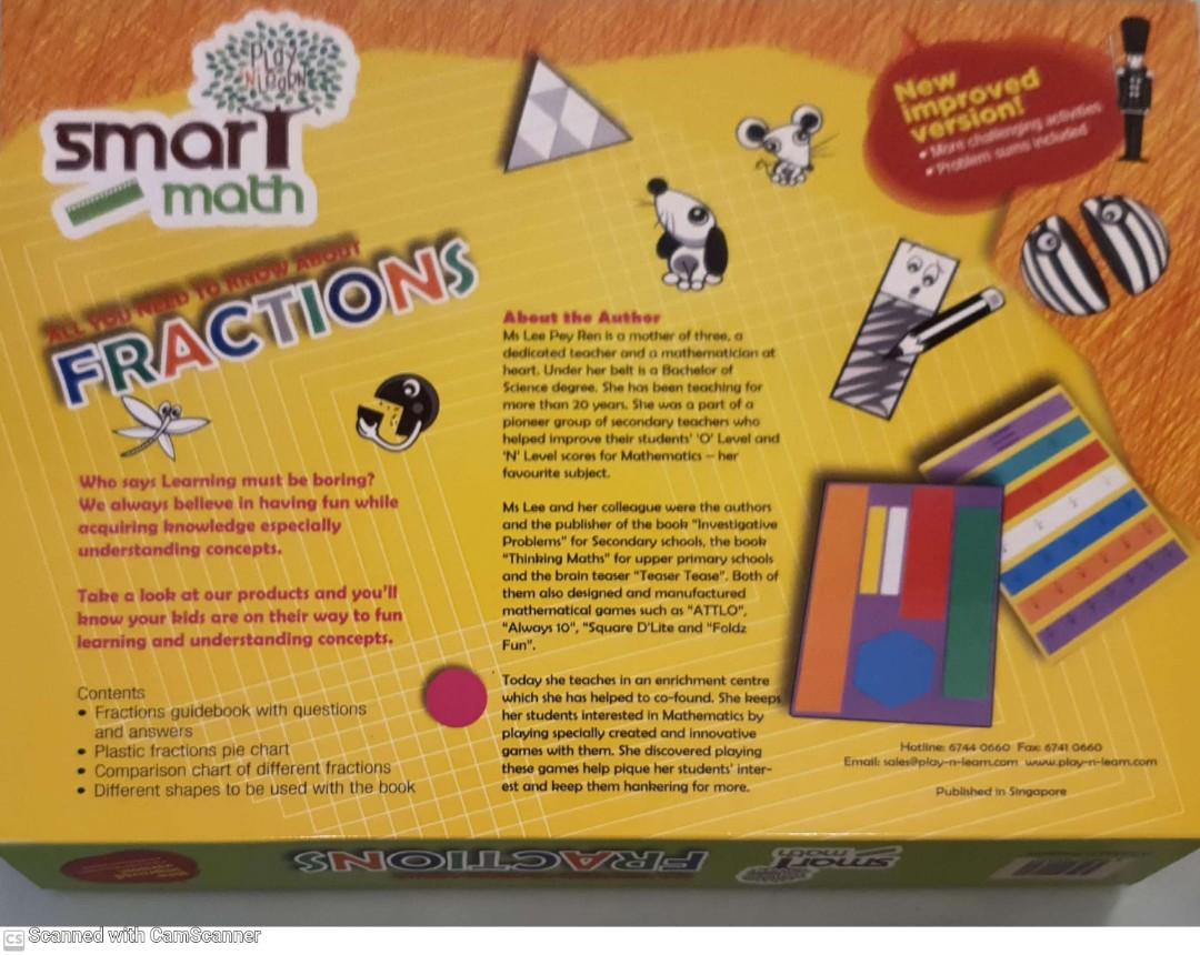 All You Need to Know About Fractions, Hobbies & Toys, Toys & Games on ...
