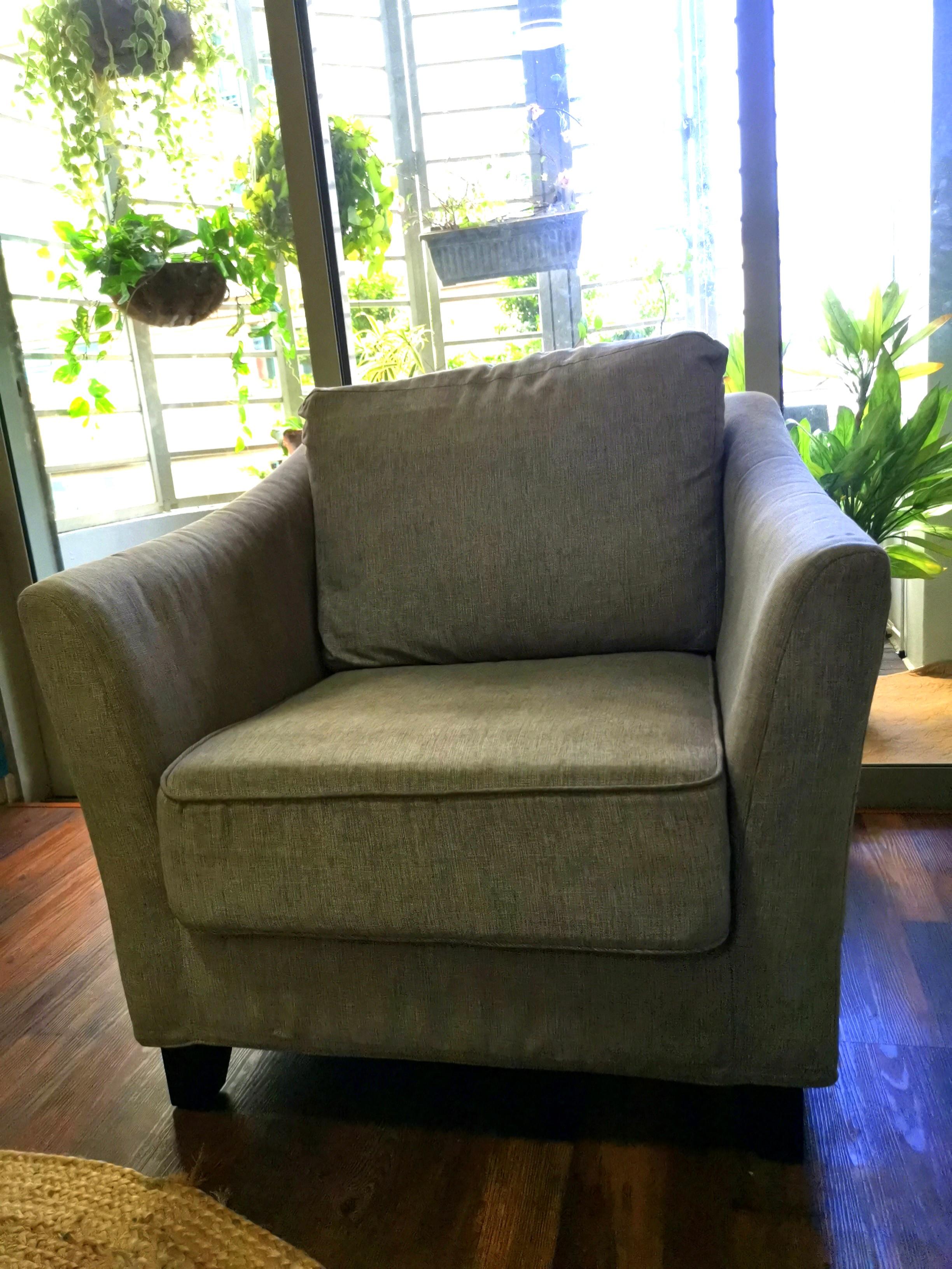 Single seater Arm chair, Furniture & Home Living, Furniture, Sofas on ...