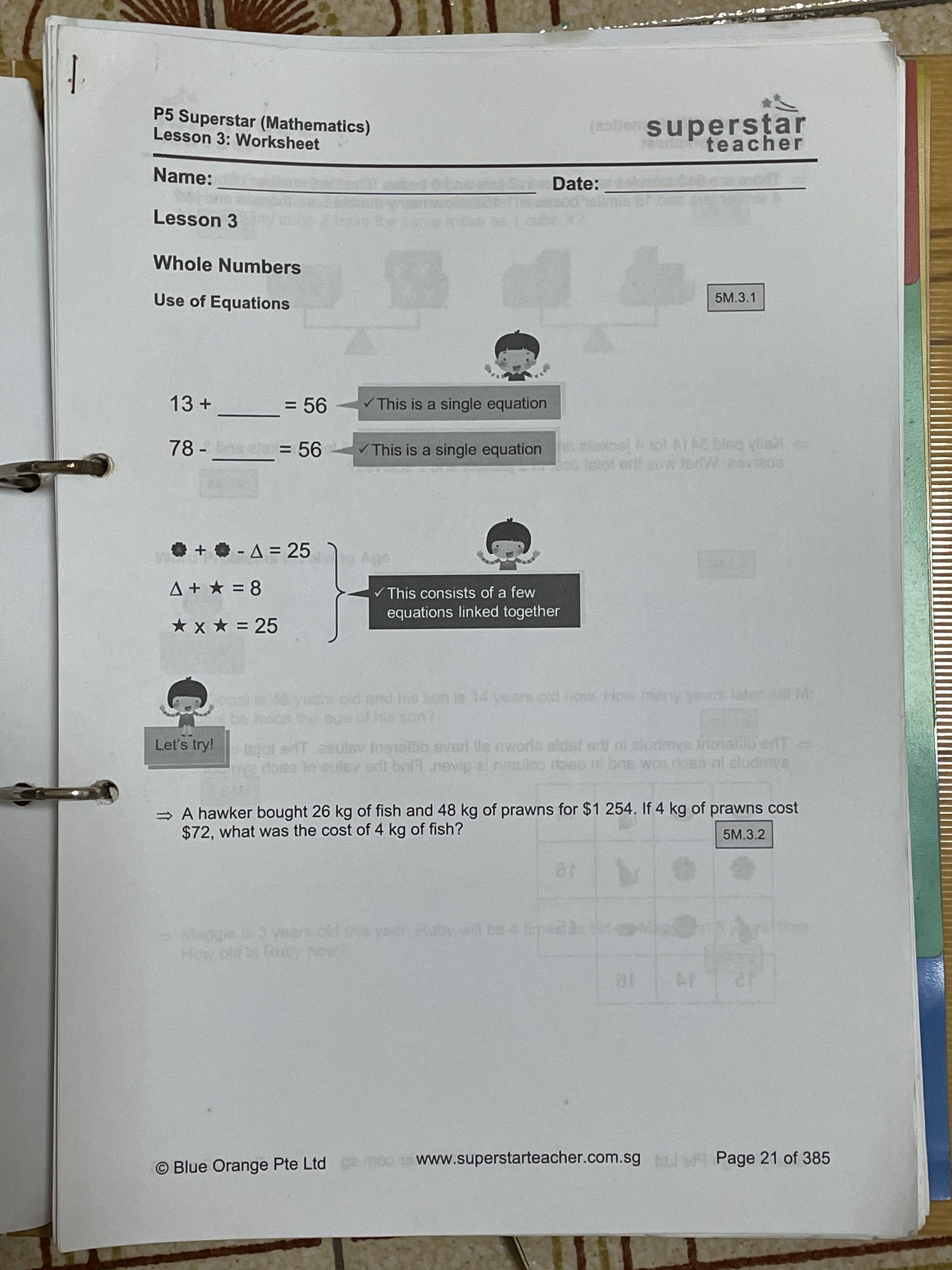 FREE Assessment worksheets for P5, Hobbies & Toys, Books & Magazines ...
