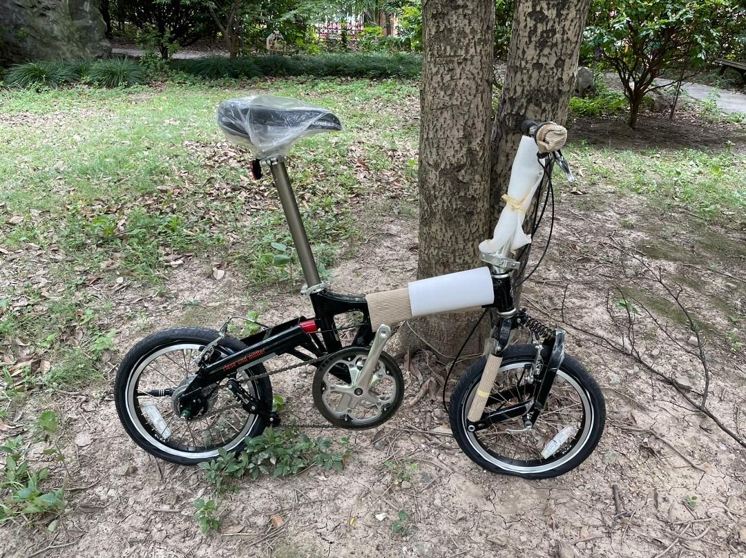 Birdy Frog 16" 8-speed Foldable Folding Full Suspension Bike, Sports Equipment, Bicycles & Parts ...