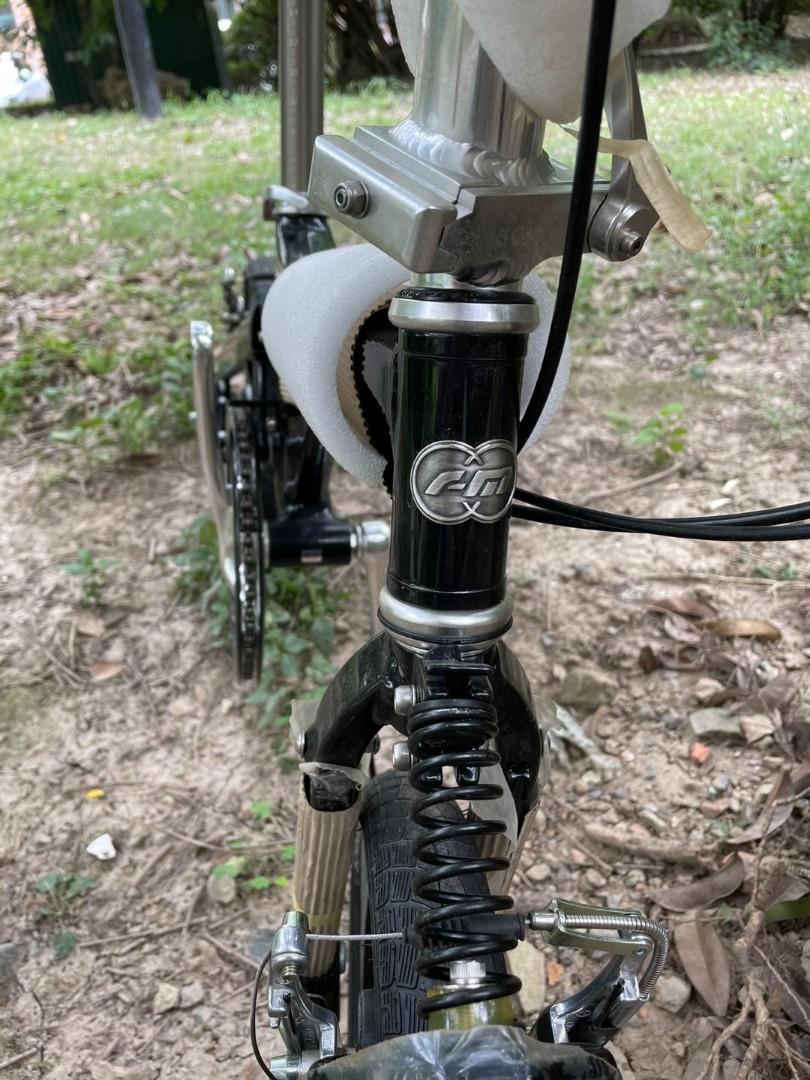 Birdy Frog 16" 8-speed Foldable Folding Full Suspension Bike, Sports Equipment, Bicycles & Parts ...