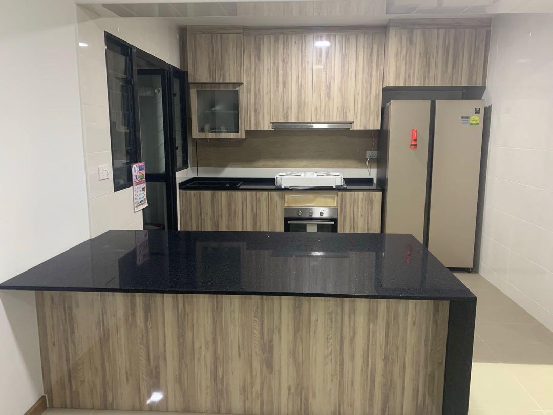 Black Galaxy Table Top, Furniture & Home Living, Bathroom & Kitchen ...
