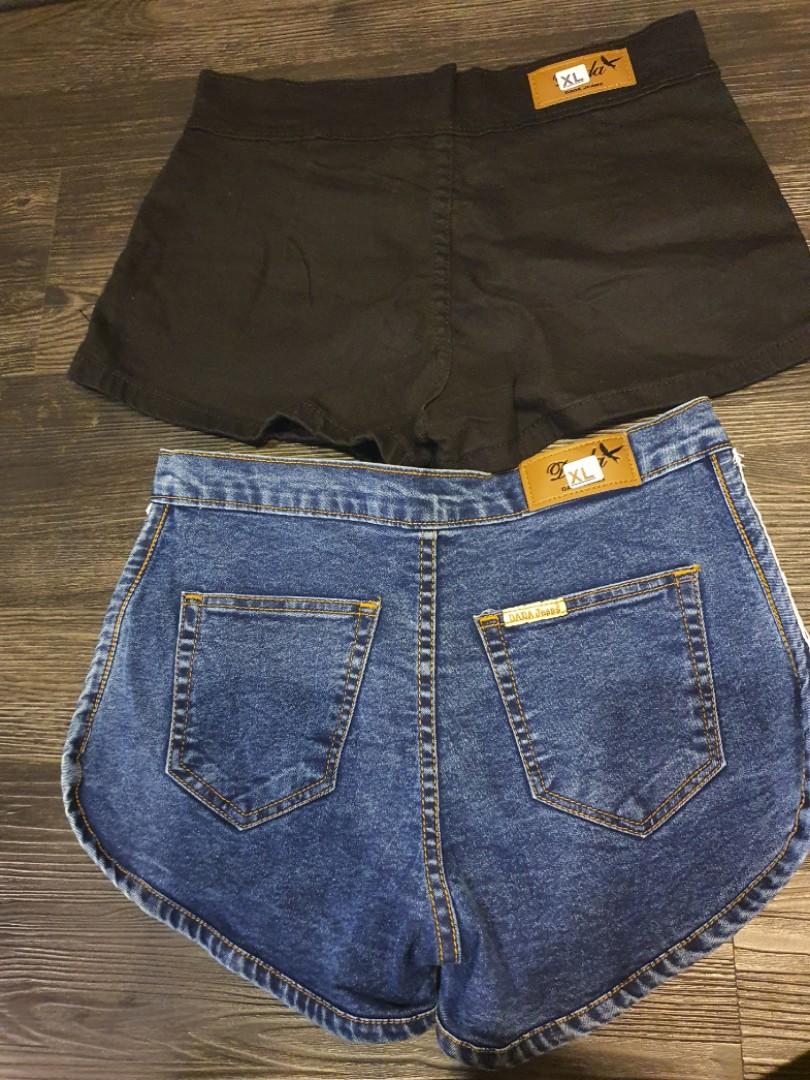 Brand New Dada Denim Shorts, Women's Fashion, Bottoms, Shorts on Carousell