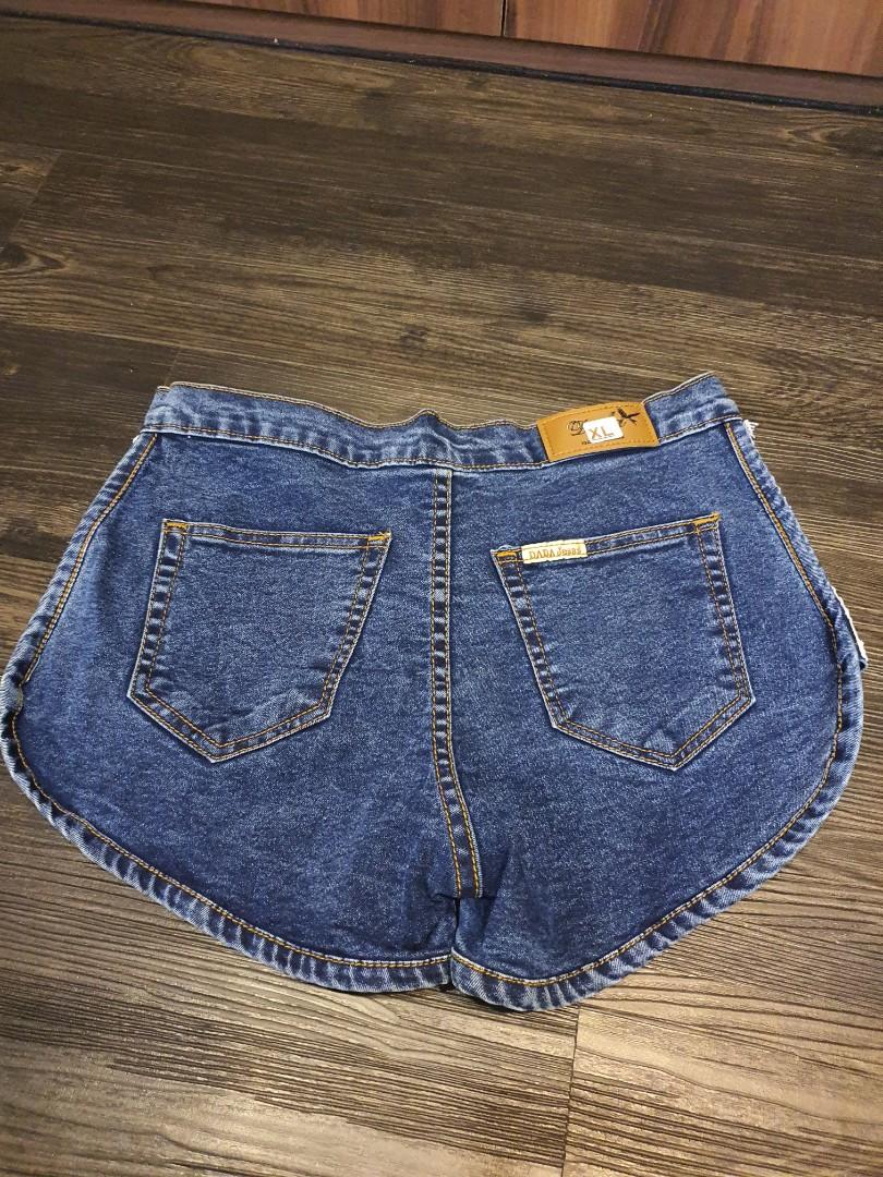 Brand New Dada Denim Shorts, Women's Fashion, Bottoms, Shorts on Carousell