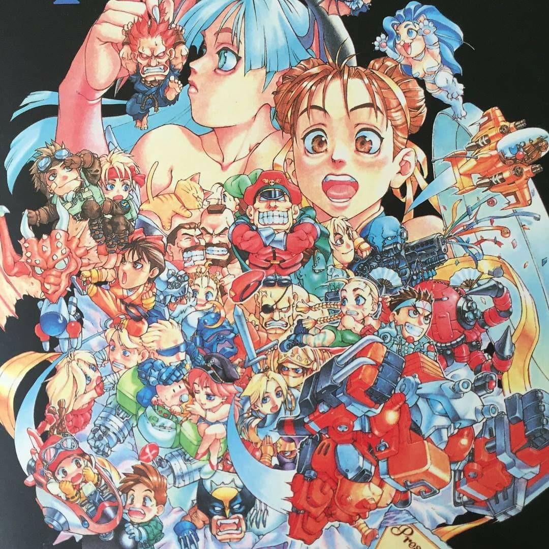 CAPCOM ILLUSTRATIONS: GAMEST MooK Vol.17 - ALL GRAPHICAL WORKA OF THE ...