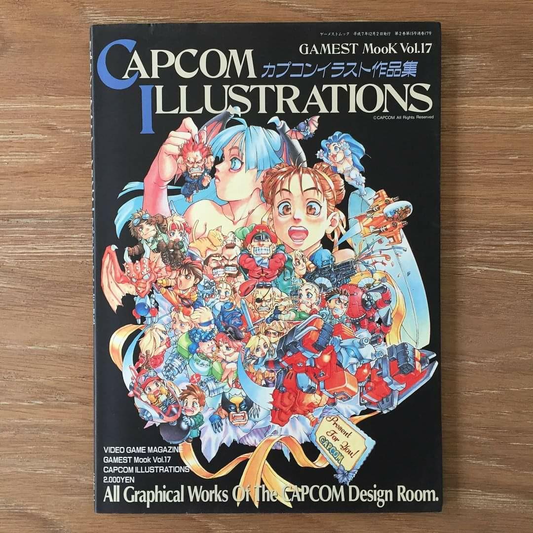 CAPCOM ILLUSTRATIONS: GAMEST MooK Vol.17 - ALL GRAPHICAL WORKA OF THE ...