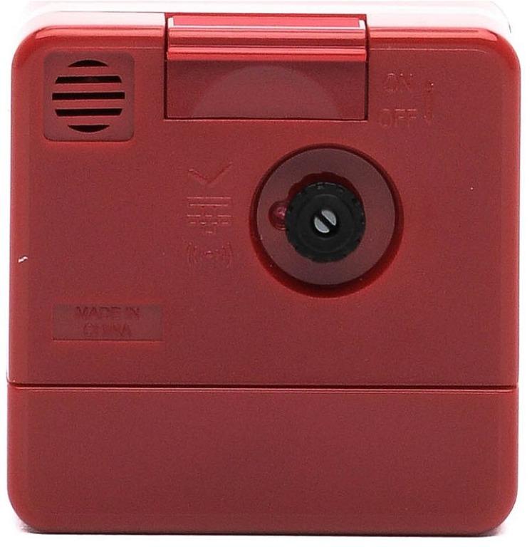 CASIO ORIGINAL BEEP ALARM TABLE CLOCK TQ-140-4D RED COLOR, Furniture ...