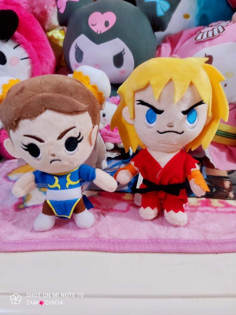 Chunli and Ken Plushie, Hobbies & Toys, Toys & Games on Carousell