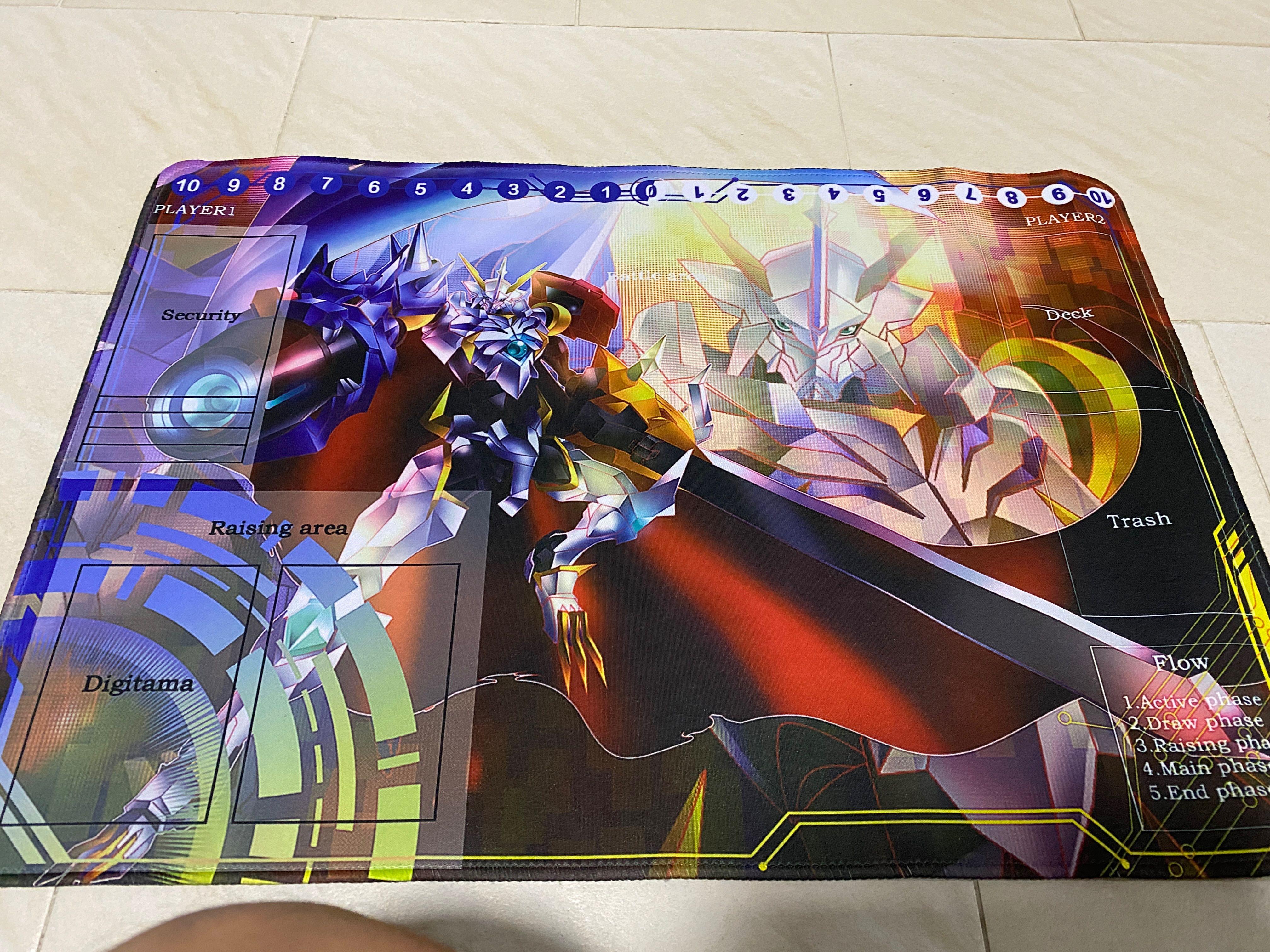 Digimon TCG playmat (New designs, in stock!) , Hobbies & Toys, Toys ...