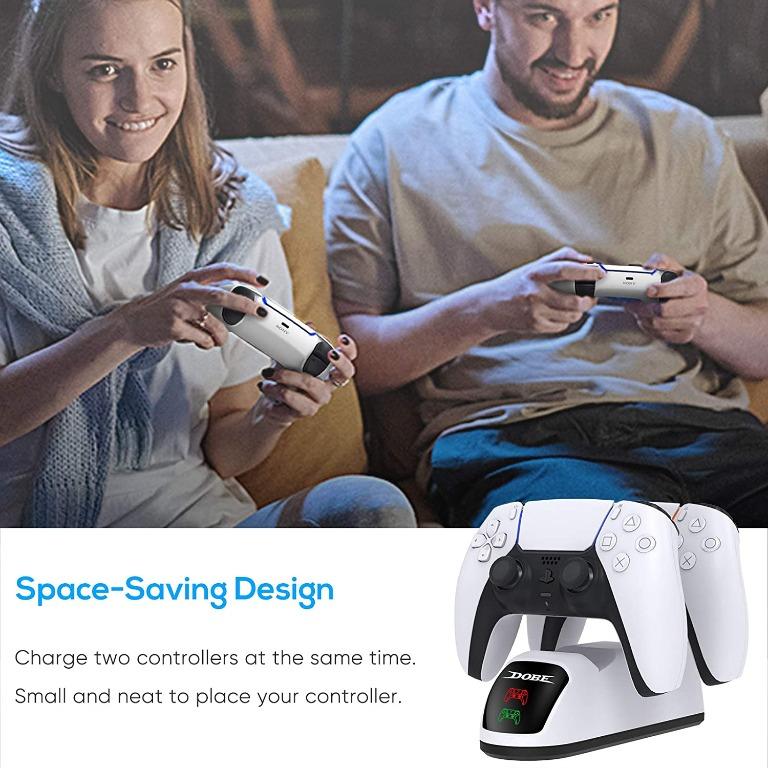 DOBE PS5 Controller Charging Station for Playstation 5 DualSense ...