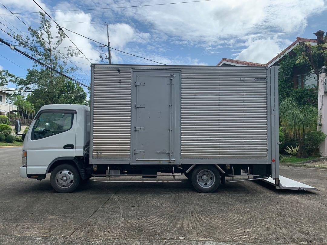 Fuso Canter Aluminum Closed Van 14 FT vs Isuzu Elf, Special Vehicles ...