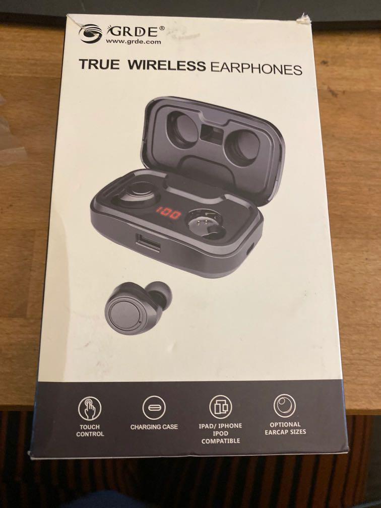 Grde True wireless earphones, Audio, Earphones on Carousell