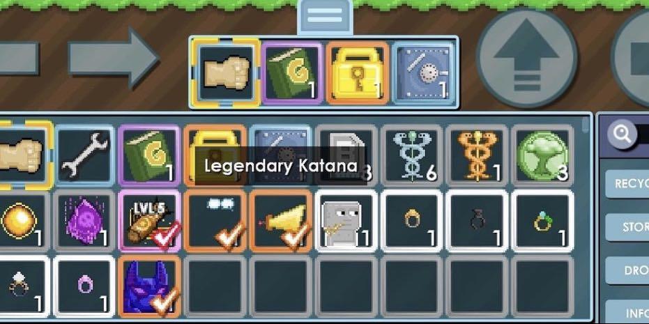 Growtopia Legendary Katana / Anubis Account, Video Gaming, Gaming ...