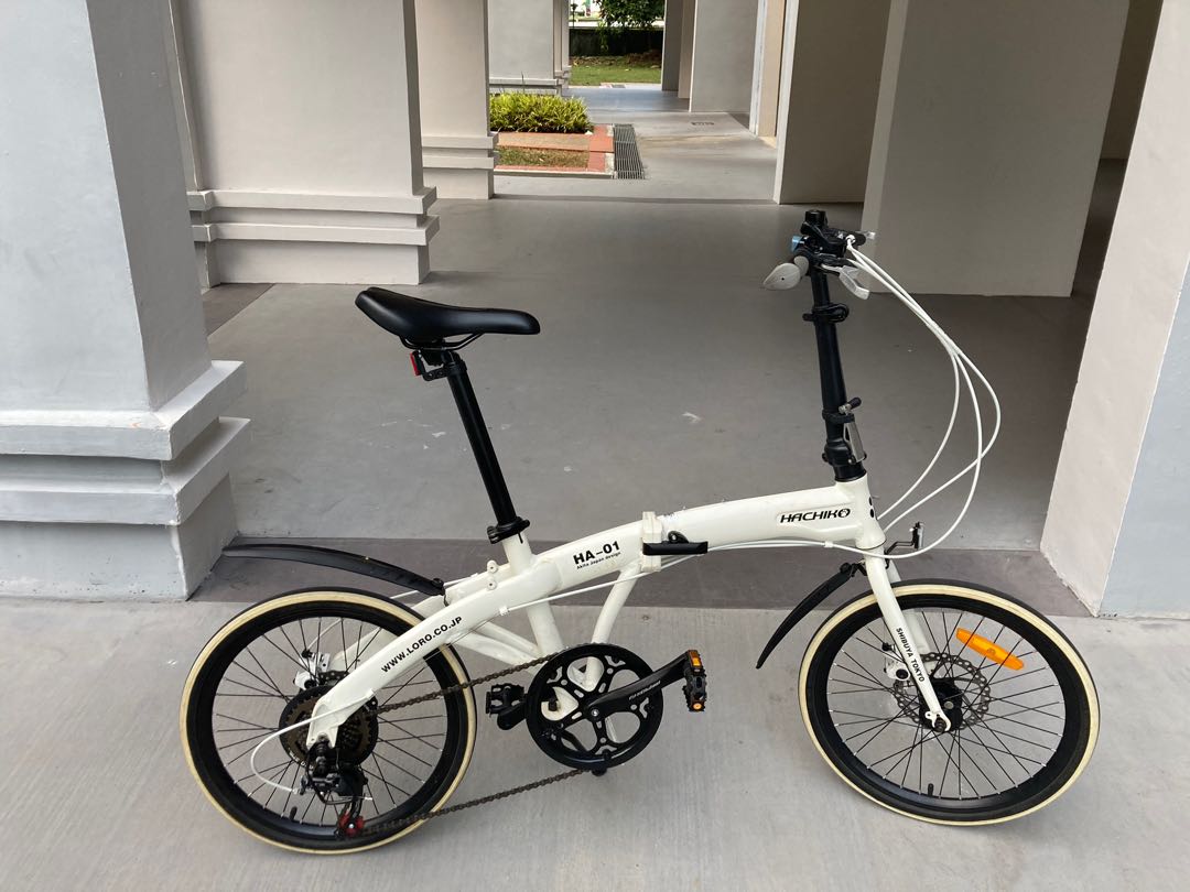Hachiko HA-01 Japanese folding bicycle, Sports Equipment, Bicycles & Parts, Bicycles on Carousell