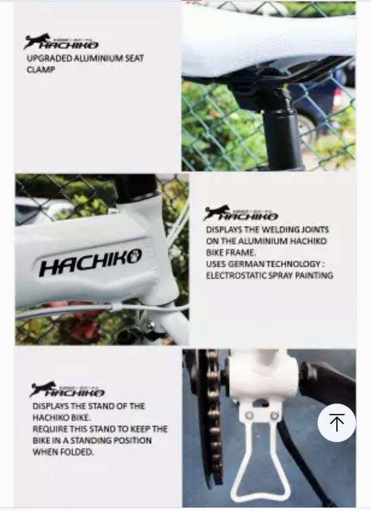 Hachiko HA-01 Japanese folding bicycle, Sports Equipment, Bicycles & Parts, Bicycles on Carousell