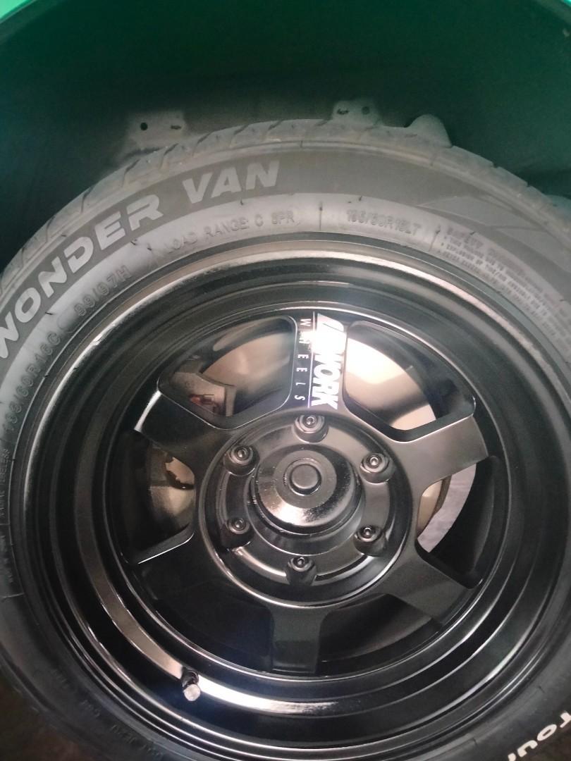Hiace rim 16 inch deep dish, Car Accessories, Tyres & Rims on Carousell