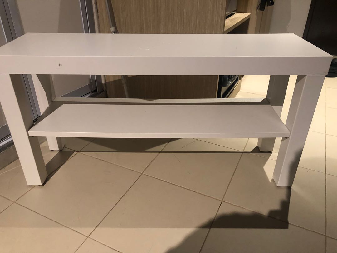 IKEA Tv Bench- White, Furniture & Home Living, Furniture, Tables & Sets ...