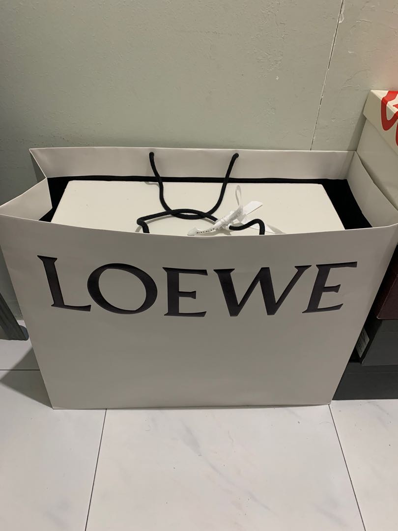 Loewe Box & Paperbag, Luxury, Bags & Wallets on Carousell