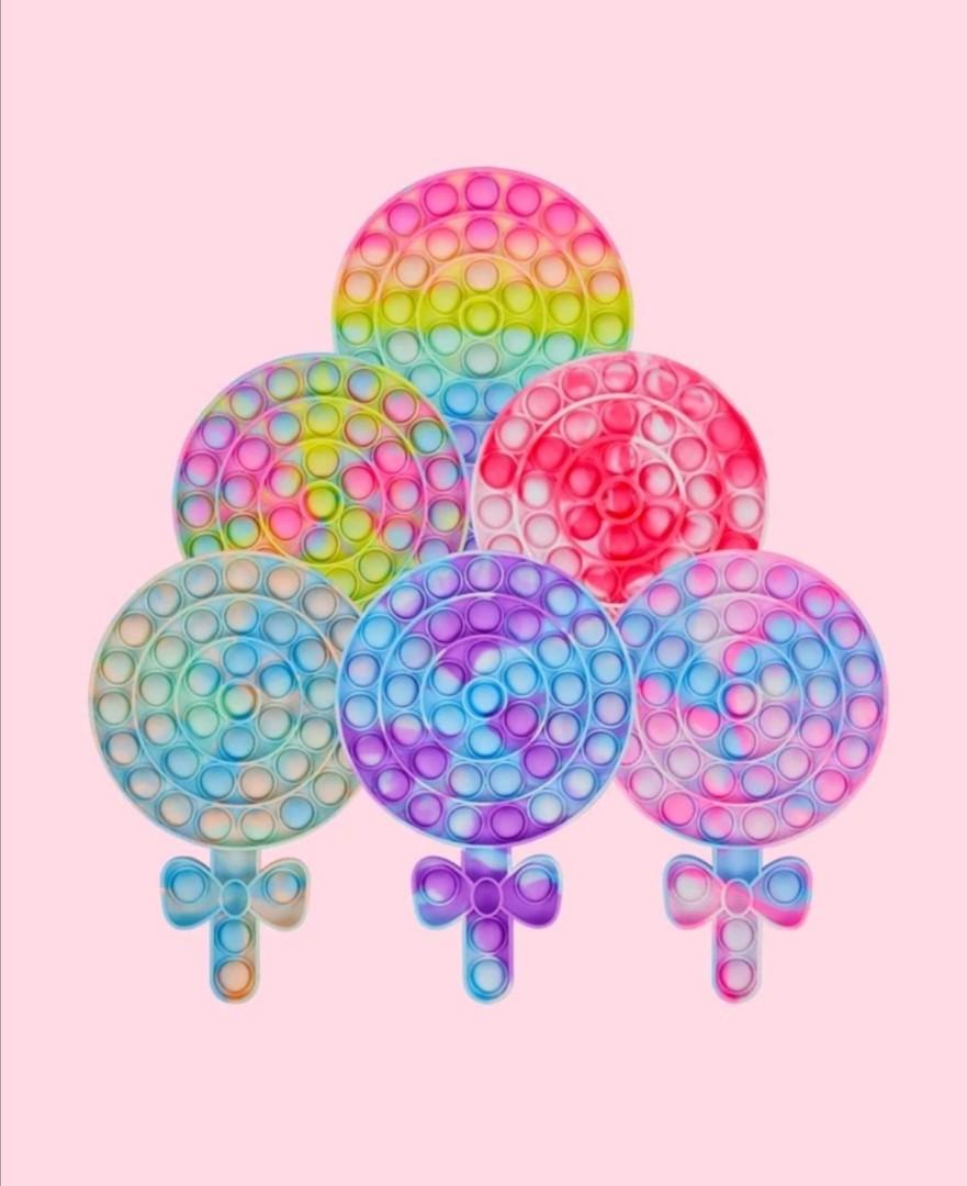 Lollipop Bubble Pop Fidget Toy, Hobbies & Toys, Toys & Games on Carousell