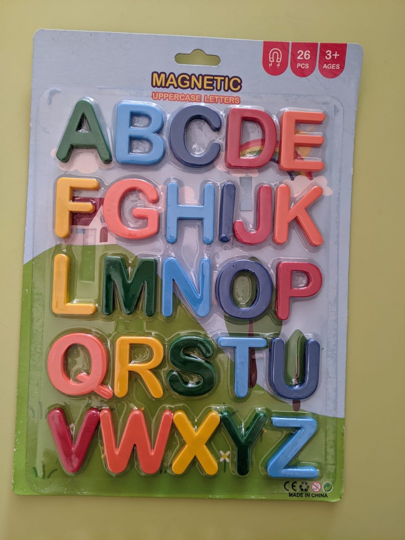 Magnetic ABC alphabet BNIB, Babies & Kids, Infant Playtime on Carousell