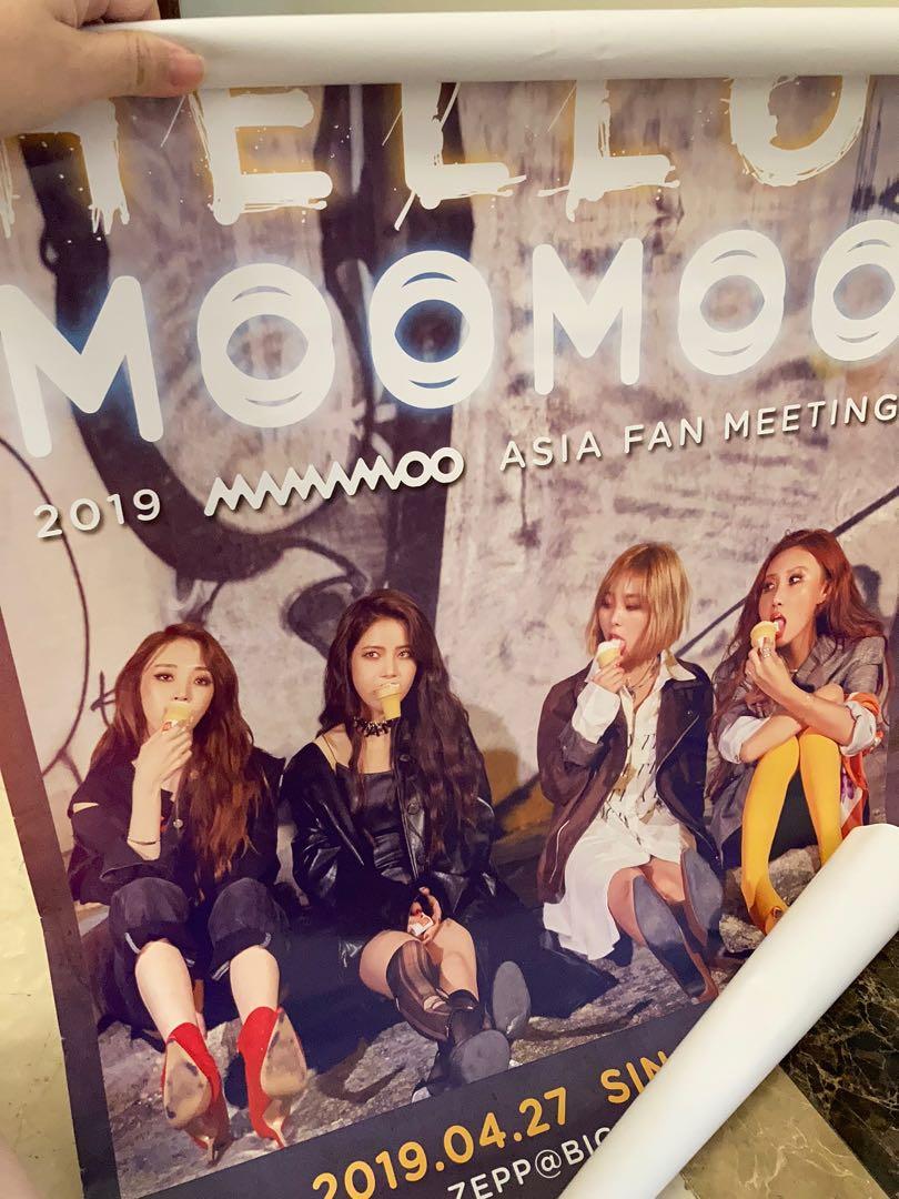 Mamamoo Asia Fan Meeting Poster x 2, Hobbies & Toys, Memorabilia ...