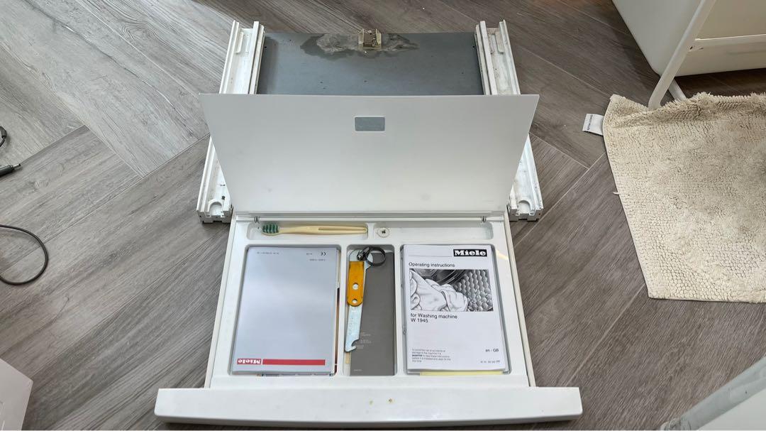 Miele washer dryer stacking kit with drawer, TV & Home Appliances ...