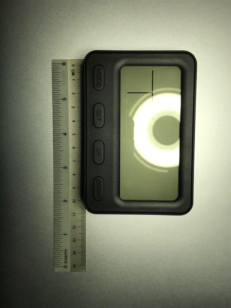 Miniso LCD Alarm Clock, Furniture & Home Living, Home Decor, Clocks on ...