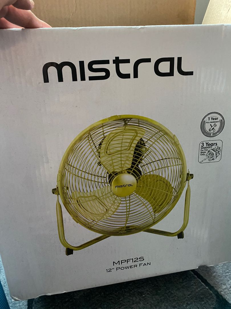 mistral Floor Fan, TV & Home Appliances, Air Conditioners & Heating on ...