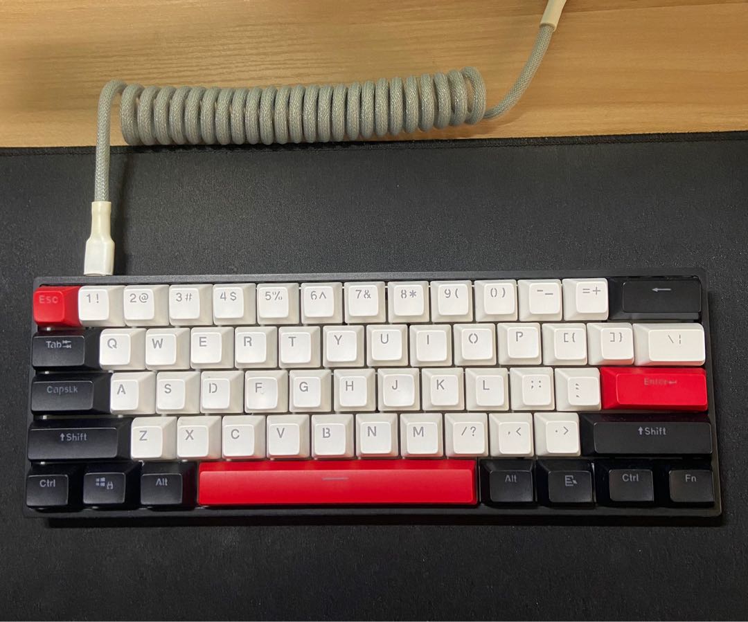 Modded GK61, Computers & Tech, Parts & Accessories, Computer Keyboard ...