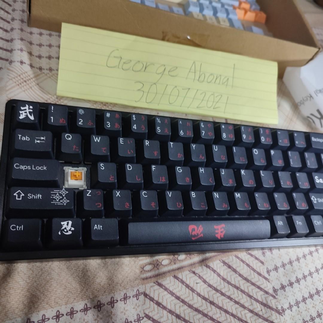 Modded Rk68 Hotswap Edition w/ usb pass through Barebones, Computers ...