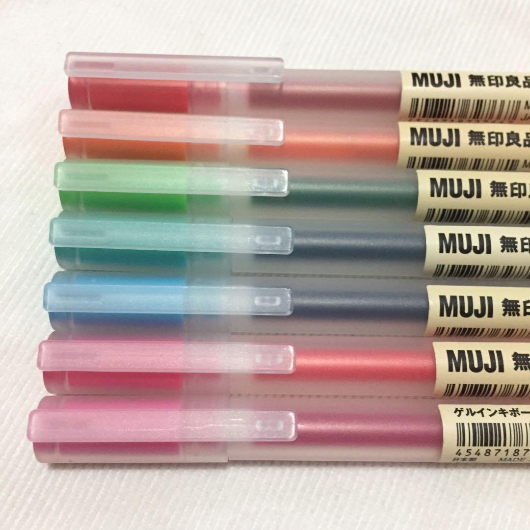 muji colored pen set, Hobbies & Toys, Stationary & Craft, Stationery ...