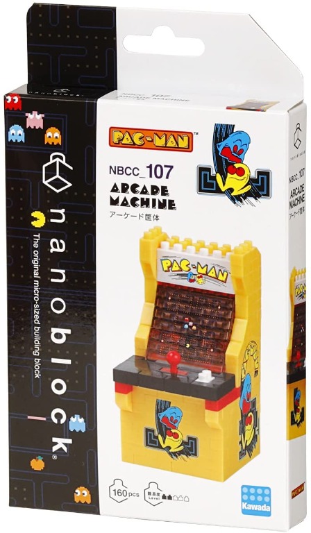 [Sold] nanoblock - NBCC_107 Pac-Man - Arcade Machine 「食鬼遊戲」角色系列 - 食鬼街機 ...