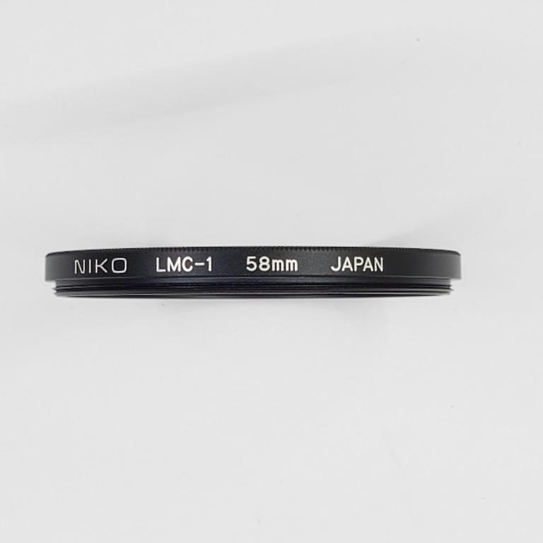 NIKO LMC-1 58mm 濾鏡 JAPAN, 攝影器材, 鏡頭及裝備 - Carousell