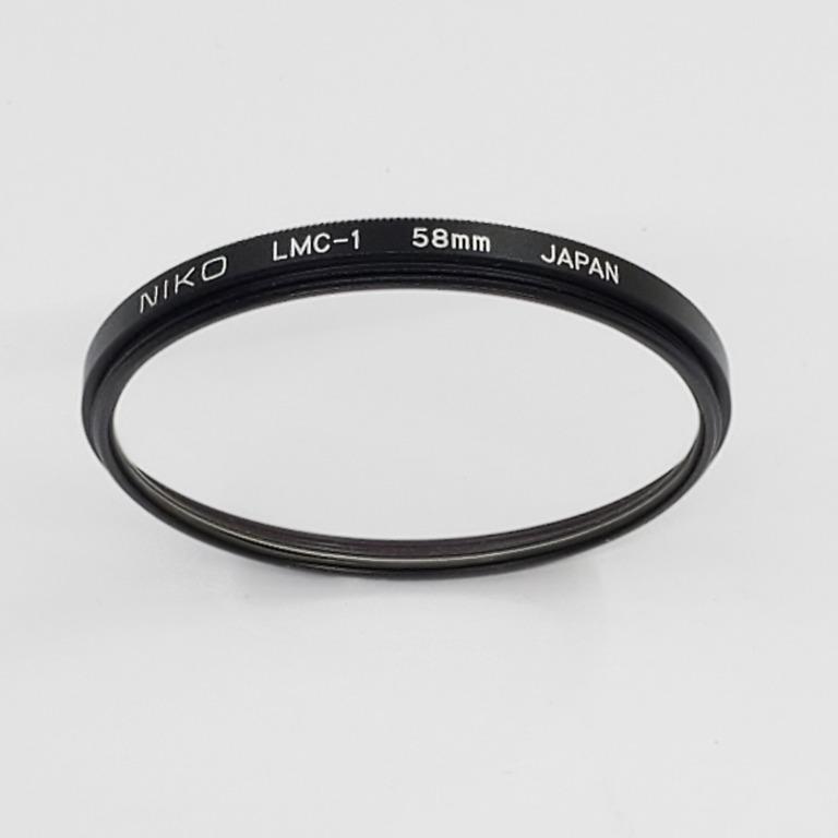 NIKO LMC-1 58mm 濾鏡 JAPAN, 攝影器材, 鏡頭及裝備 - Carousell