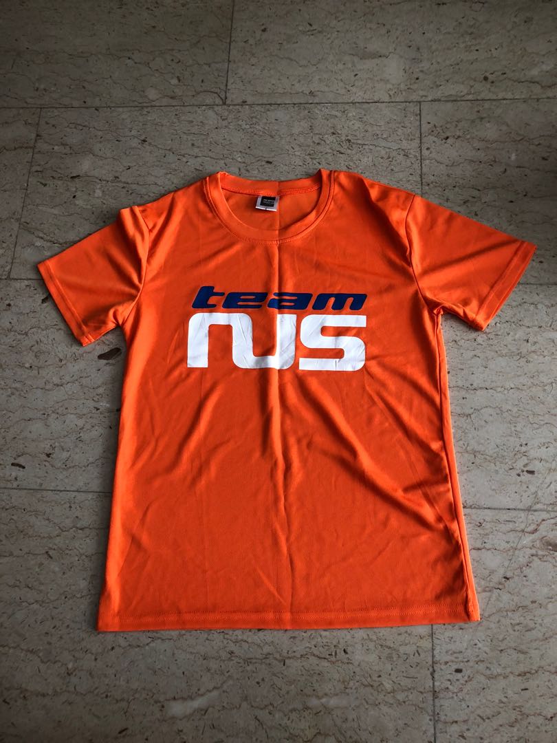NUS IFG Orange Tee, Men's Fashion, Tops & Sets, Tshirts & Polo Shirts ...