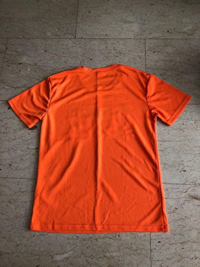 NUS IFG Orange Tee, Men's Fashion, Tops & Sets, Tshirts & Polo Shirts ...