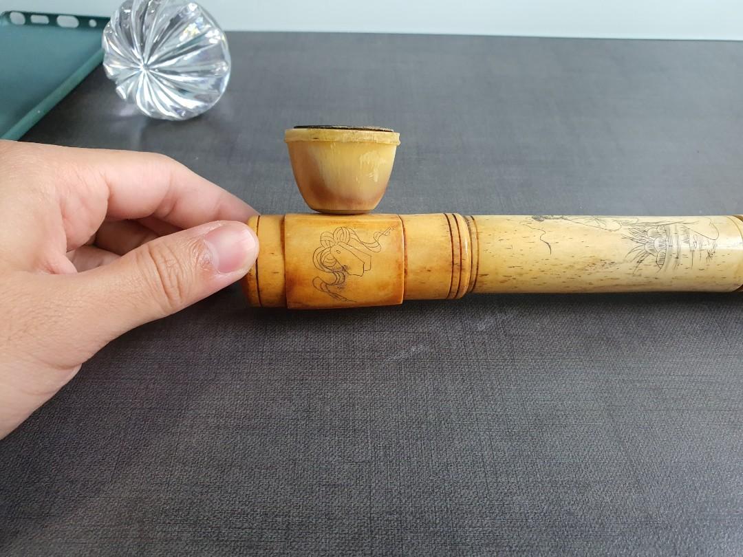 Opium pipe stick, Hobbies & Toys, Memorabilia & Collectibles, Vintage ...