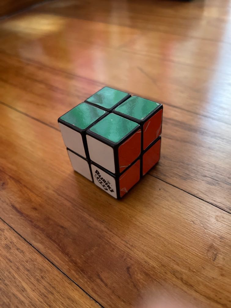 Original rubik’s 2x2 pocket cube, Hobbies & Toys, Toys & Games on Carousell