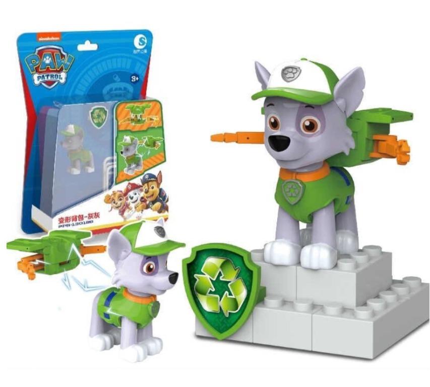 Paw Patrol Building Blocks toys Mini Vehicle Figurine Ultimate Rescue ...