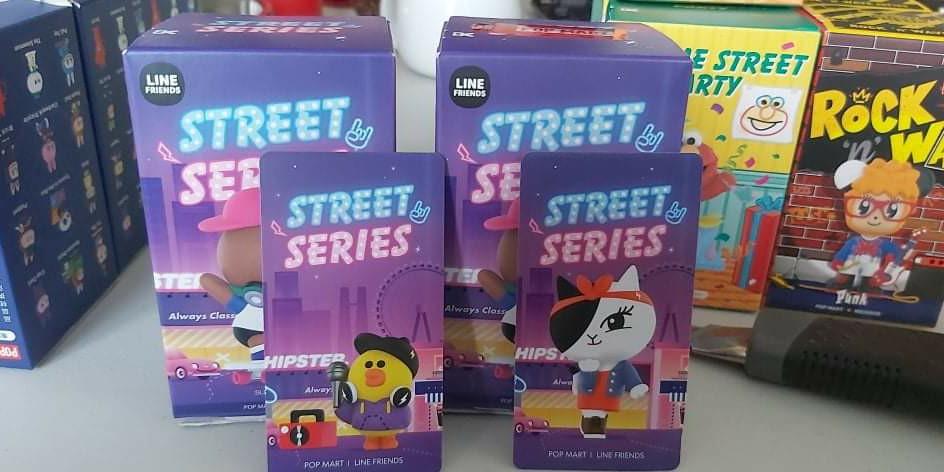 Popmart Line Friend Street Series, Hobbies & Toys, Toys & Games on ...