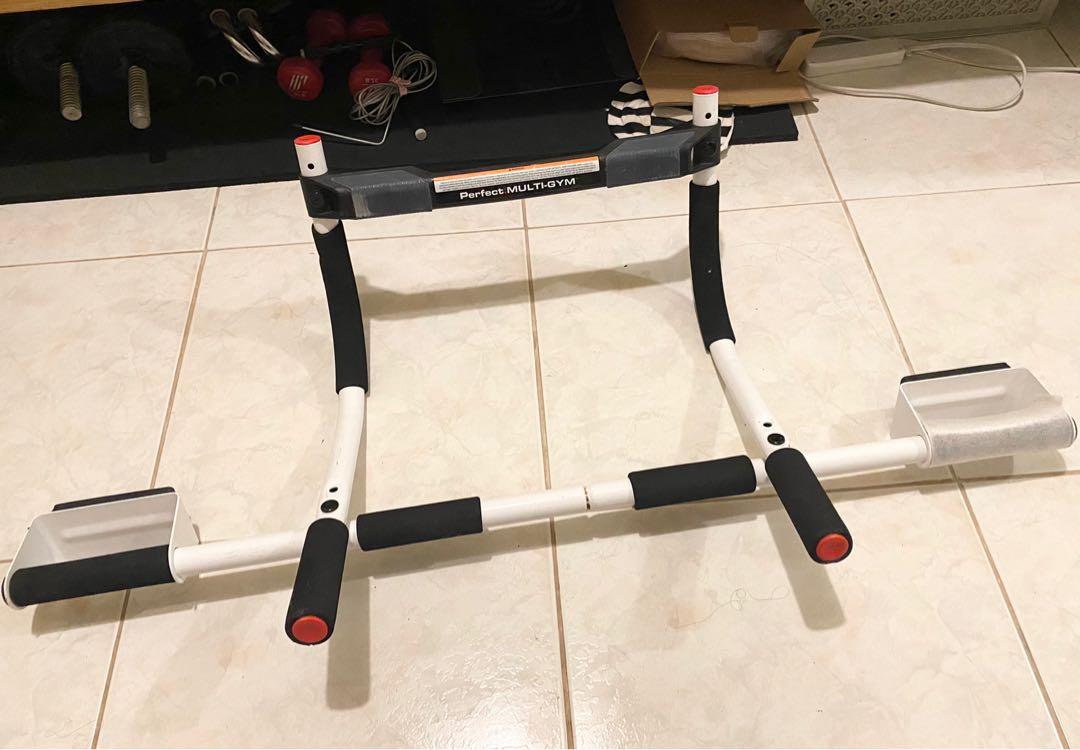Portable Pull Up Bar (Perfect:MULTI-GYM), Sports Equipment, Exercise ...