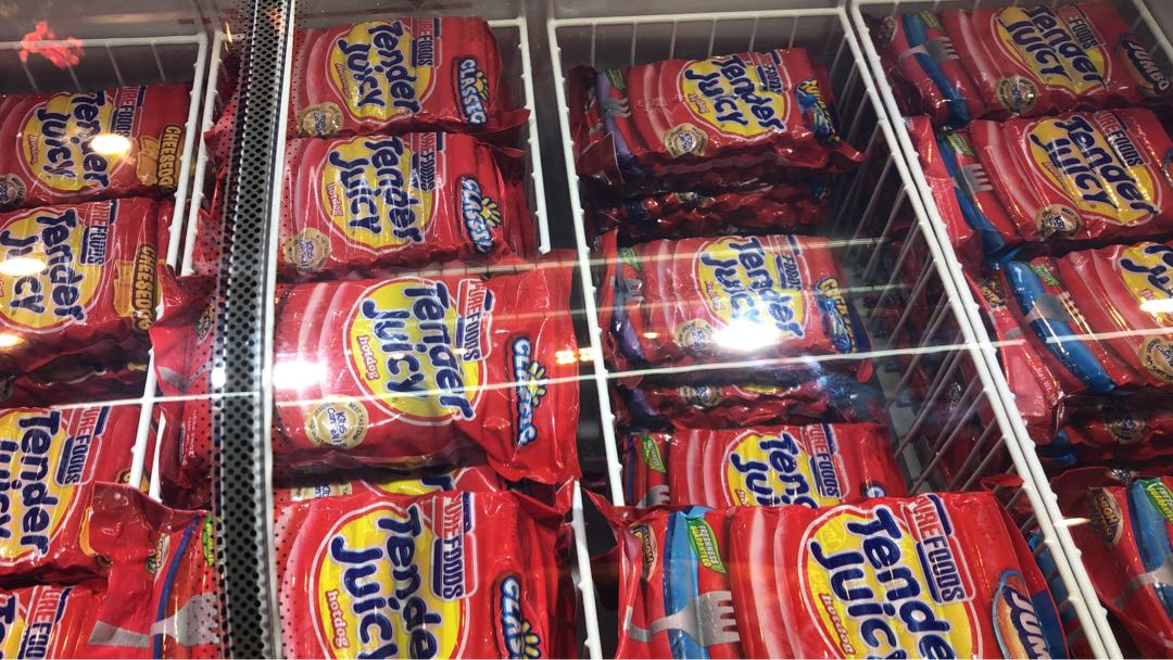Purefoods TJ Hotdog, Food & Drinks, Chilled & Frozen Food on Carousell