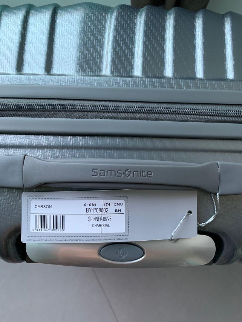 Samsonite Carson 68/25 spinner, Hobbies & Toys, Travel, Luggage on ...