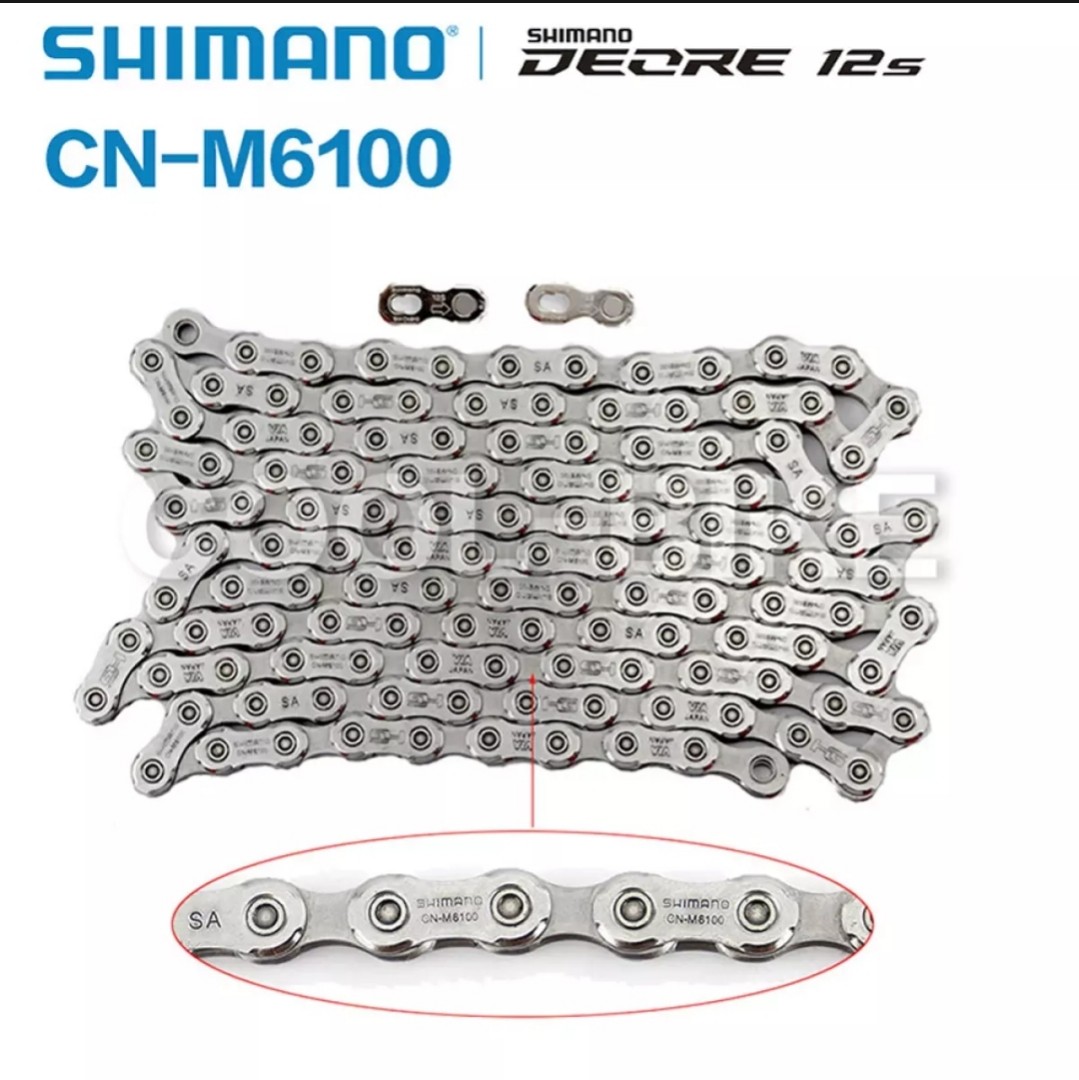 Shimano deore cn-m6100 chain 12 speed, Sports Equipment, Bicycles ...