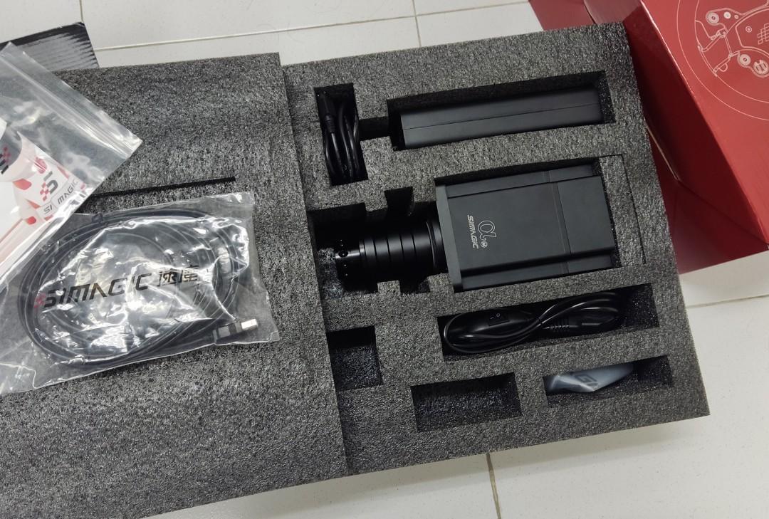 Simagic alpha mini + Gt1 wheel wheelbase quick release combo, Video ...