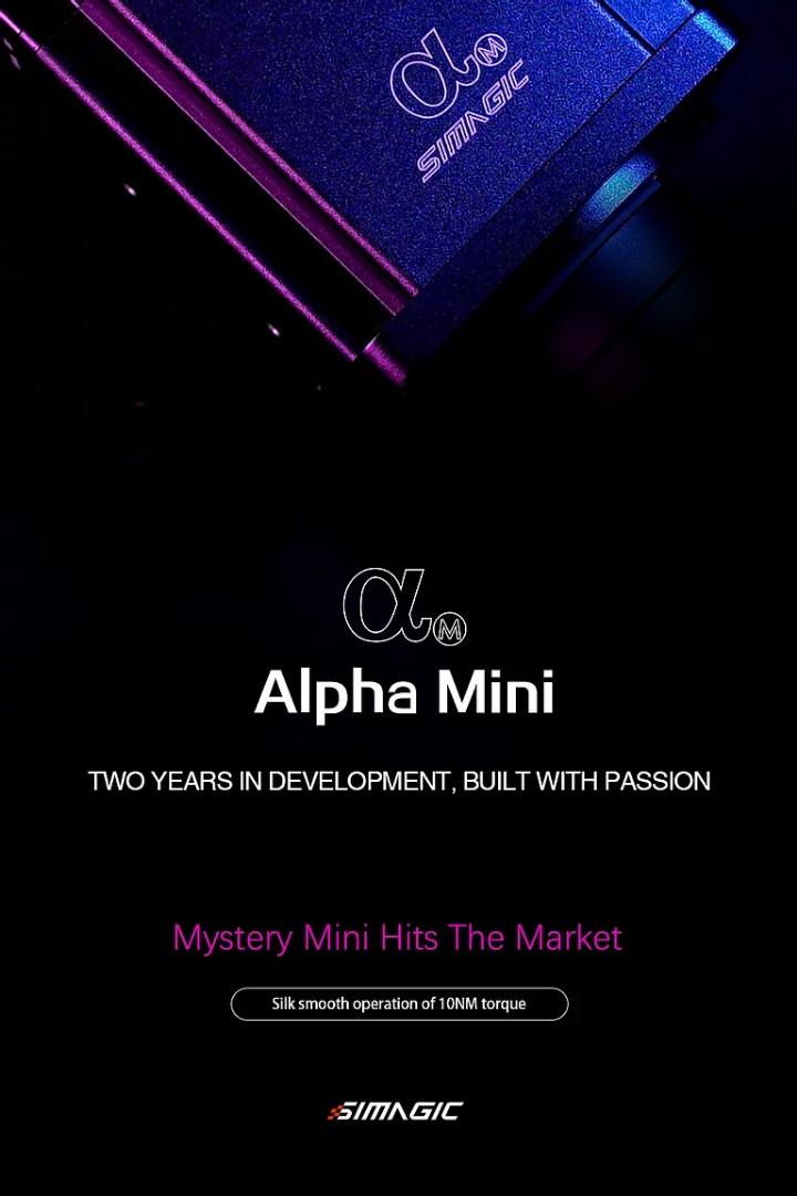 Simagic alpha mini + Gt1 wheel wheelbase quick release combo, Video ...